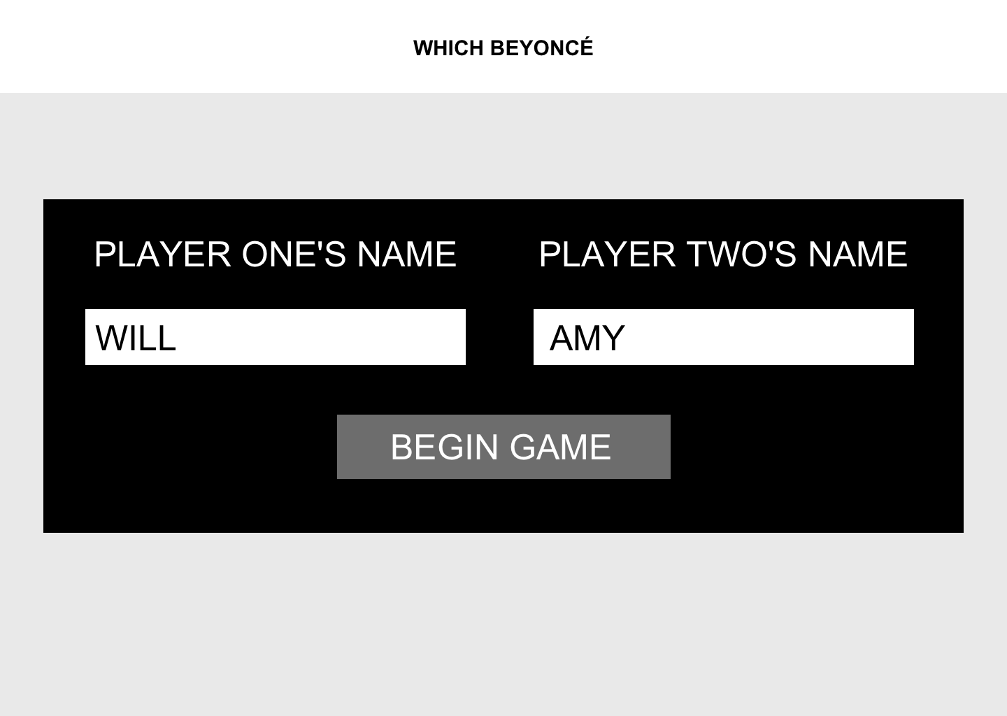 Which Beyoncé? - Group - Front-End Engineering Curriculum - Turing ...